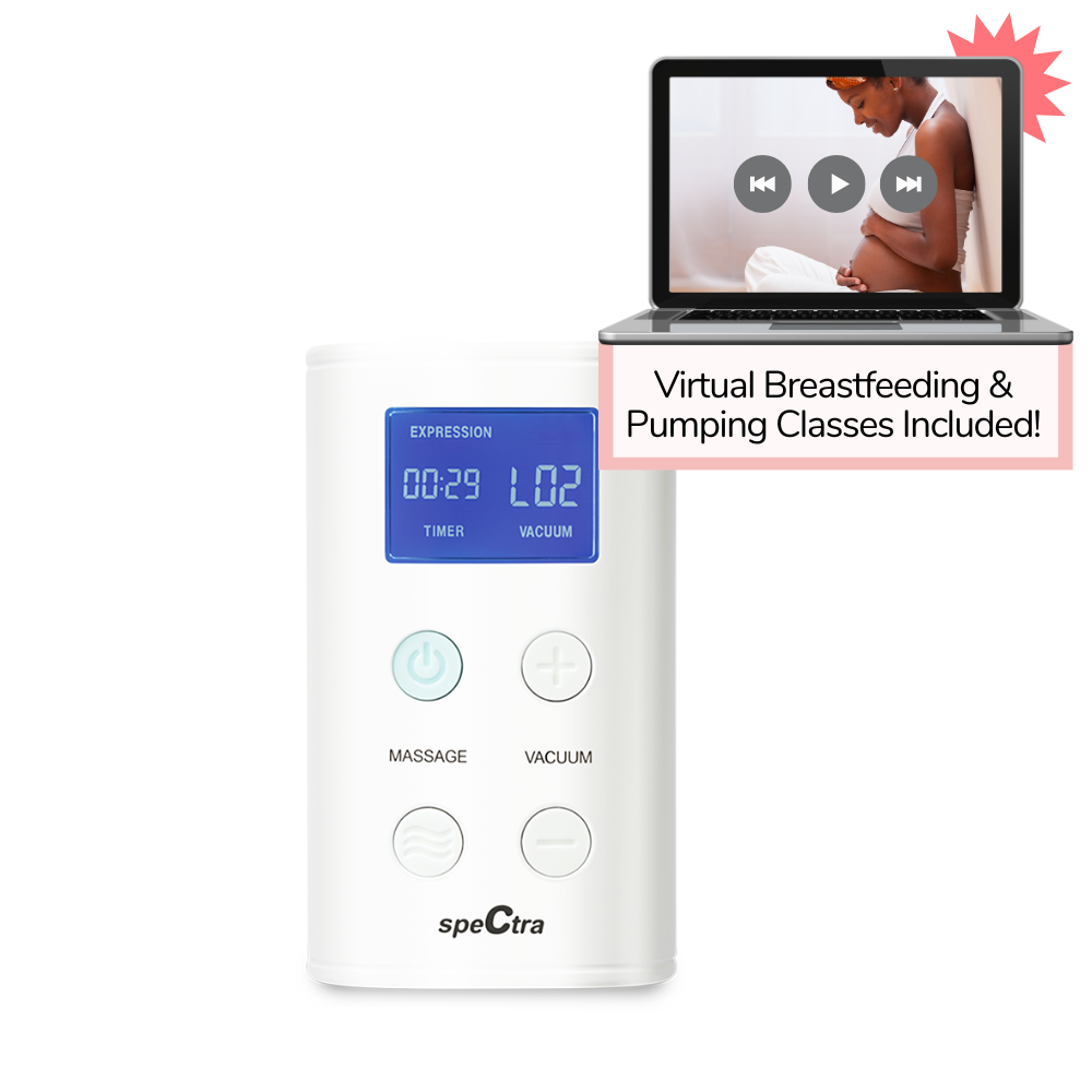 Spectra 9 Plus Double Electric Breast Pump with Lactation Class